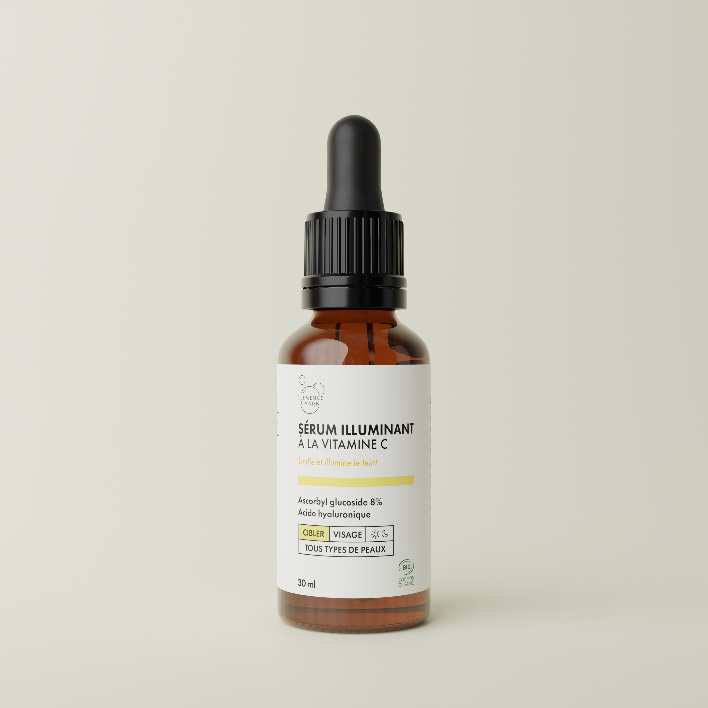 Sérum illuminant à la Vitamine C – Clémence & Vivien